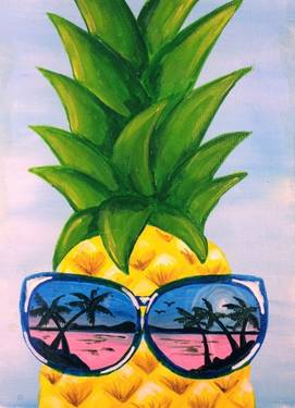 Pineapple Reflection – Joyce of Art