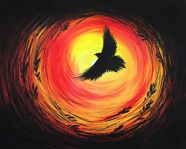 Raven Flight – Joyce of Art